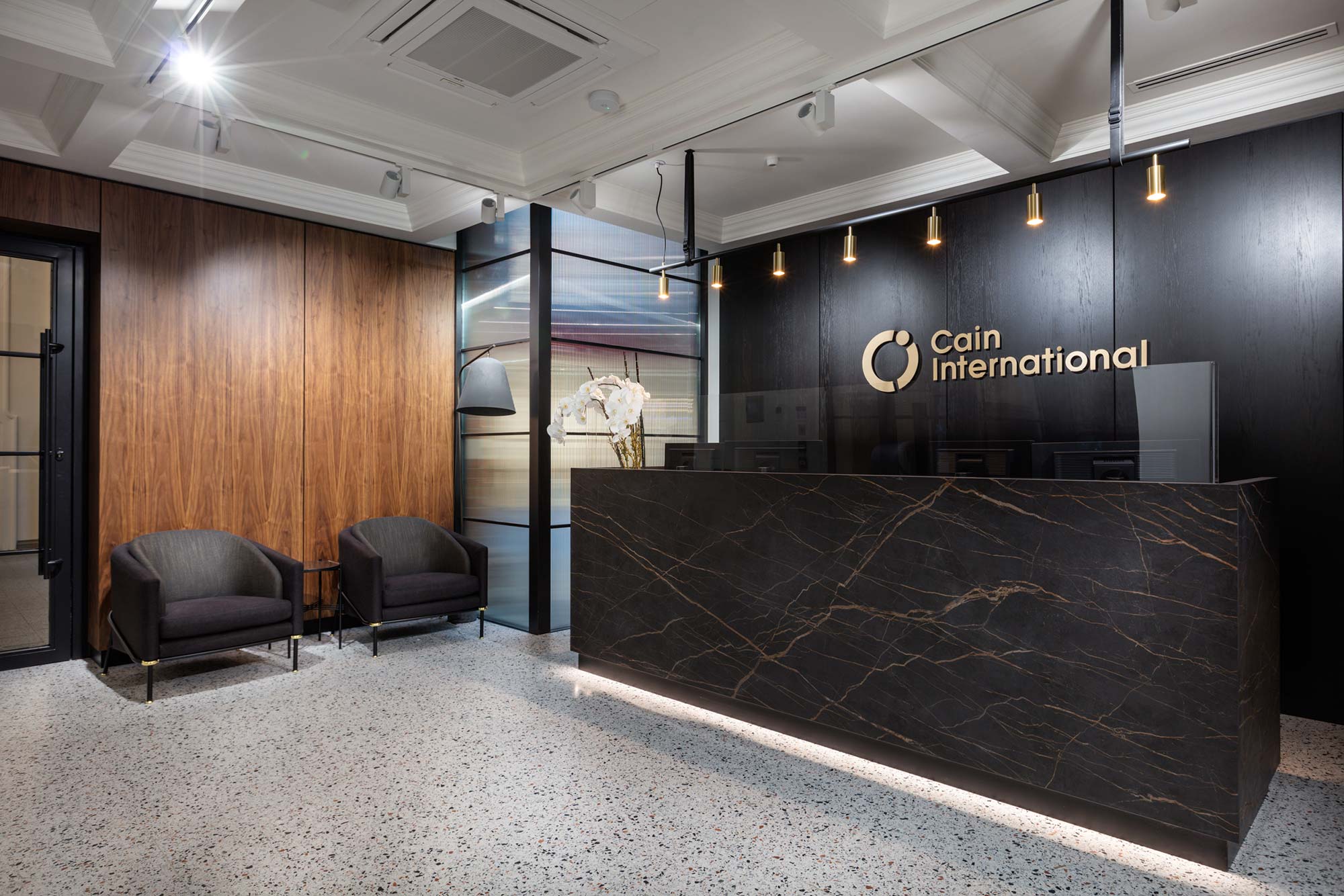 Cain International | Peach Design